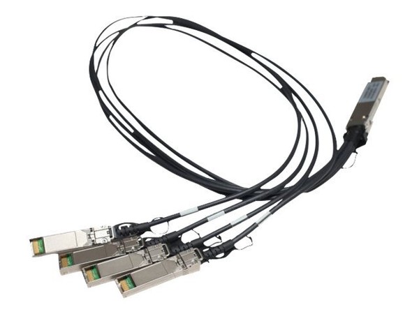 Hewlett Packard Enterprise JG329A HP X240 QSFP 4x10g SFP 1m DAC Cable ...