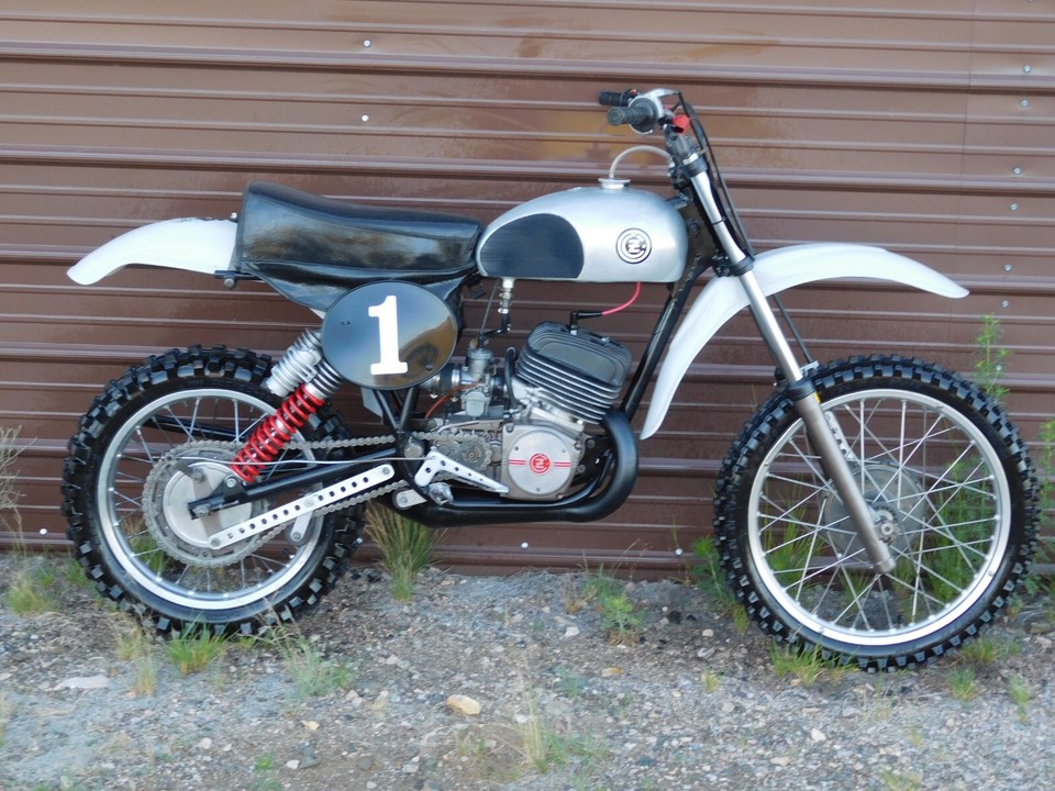 '72 CZ 360 WORKS 'CONCEPT' Jiri Stodulka Vintage MX MotoCross Marzocchi ...