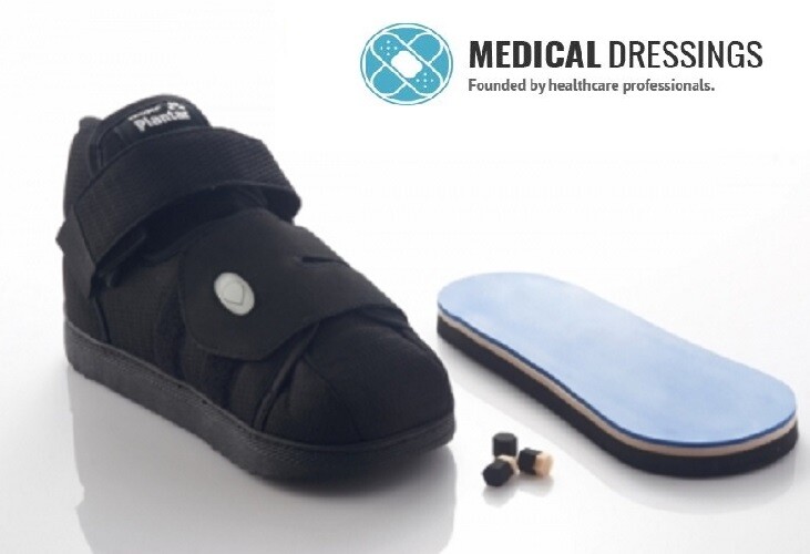 Kerraped Plantar Ulcer - All Purpose Boot - Ulcer/Lymphoedema/bandaged ...