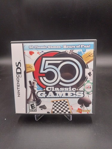 50 Classic Games (Nintendo DS, 2009) Case and Manual Only | eBay