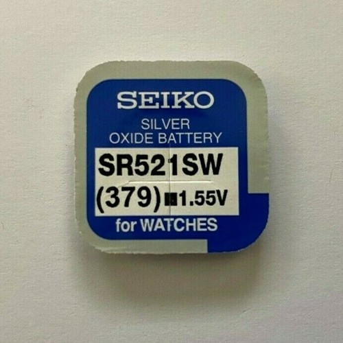 SEIKO Watch Battery 379 [SR521SW] | eBay