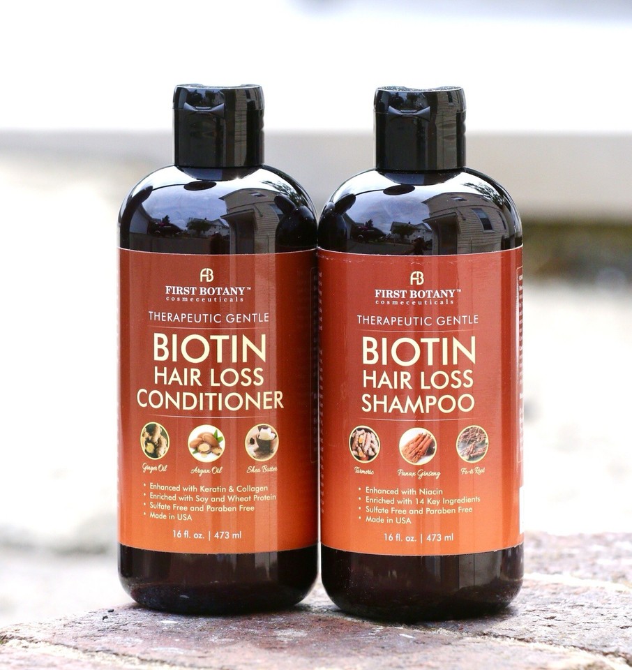 First Botany, Hair Growth Shampoo Conditioner Set - An Anti Hair Loss ...
