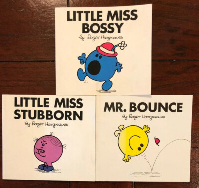 Lot of 3 Little Miss And Mr. Picture Books by Roger Hargreaves | eBay