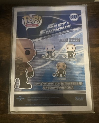 Fast and Furious Luke Hobbs Pop! Vinyl Figure #277 *W/ PROTECTOR | eBay