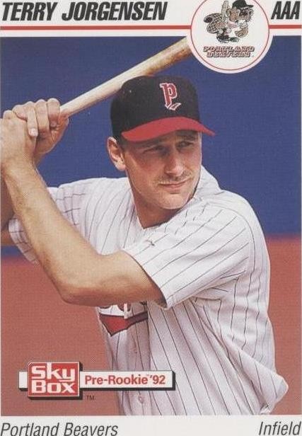 1992 SkyBox Pre-Rookie - Portland Beavers Terry Jorgensen #411 for sale ...