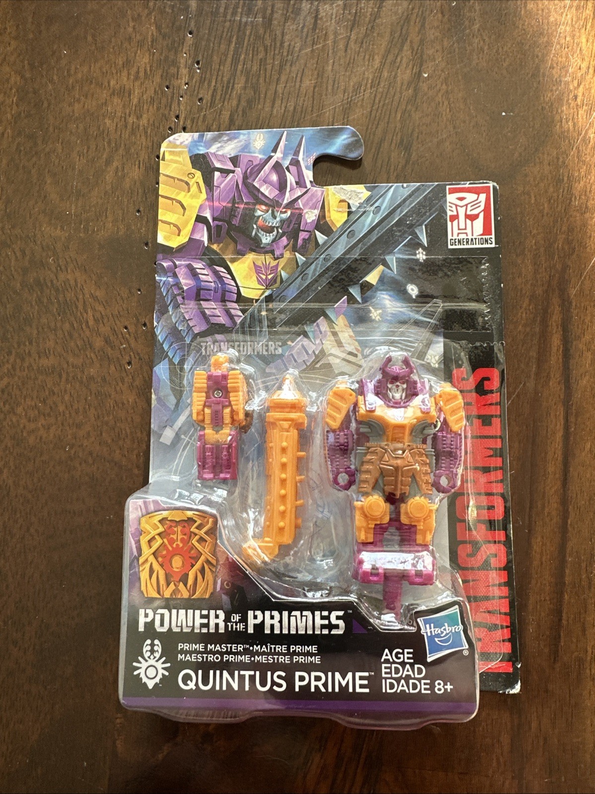 Hasbro Transformers Power of the Primes 3" Master QUINTUS PRIME ...