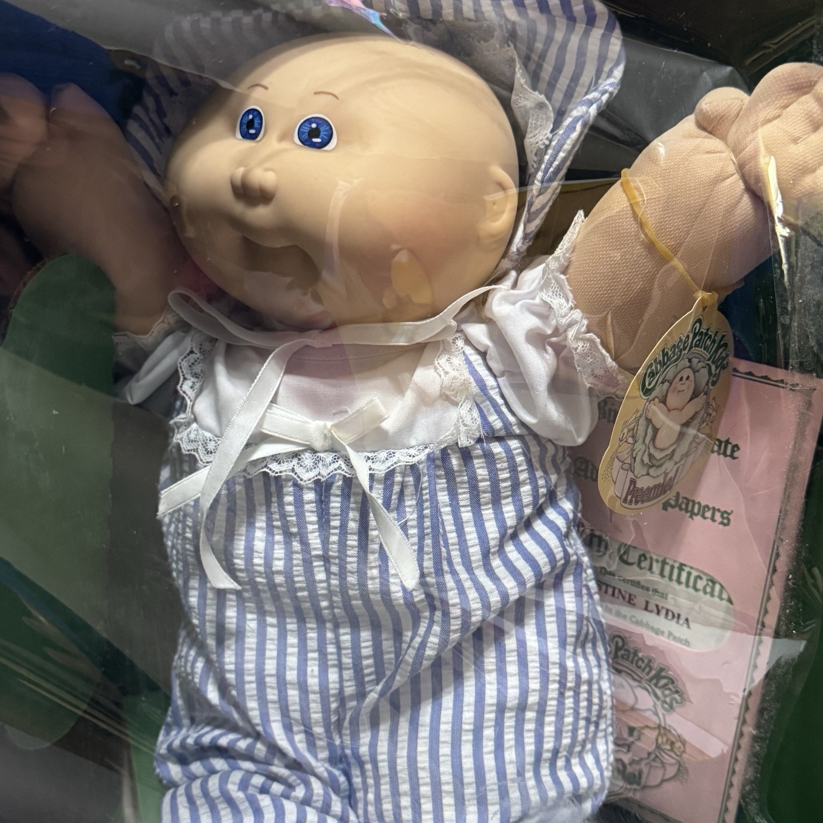Vintage CABBAGE PATCH KIDS 1983 PREEMIE DOLL in Original Box 3870 W/ Paper | eBay