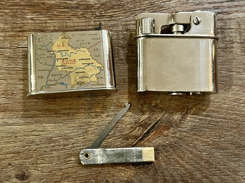 VINTAGE Lunder 1000 LIGHTER DRP U.S. Zone Occupied Germany CLEAN ...