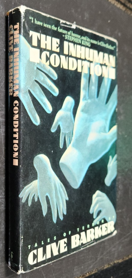 Clive Barker / The Inhuman Condition First Edition Review copy 1986 ...