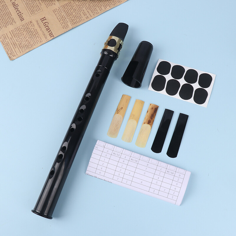 8-hole Mini Saxophone ABS With Mouthpiece Ligature Reeds Pads Finger ...