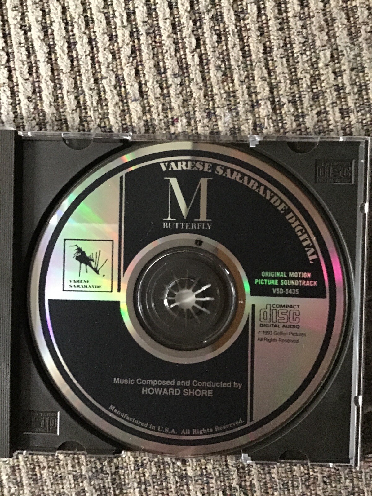 M Butterfly [Original Motion Picture Soundtrack] by Howard Shore (SCORE ...