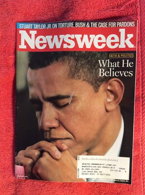 NEWSWEEK MAGAZINE JULY 21 2008 BARACK OBAMA FINDING HIS FAITH ...