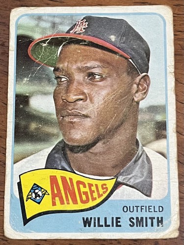 1965 Topps Baseball Vintage #85 Willie Smith LA Angels | eBay