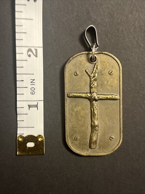 rustic cross pendant | eBay