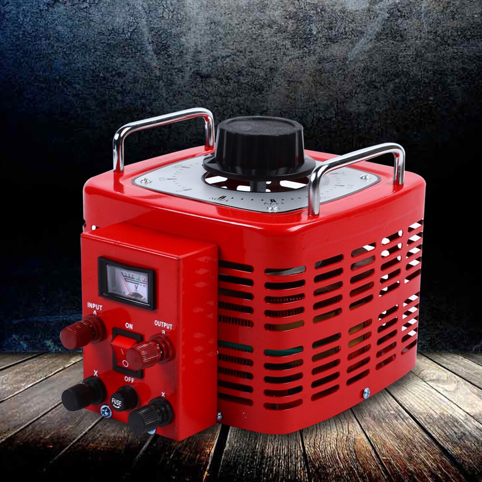 110V Transformer Variac Variable AC Voltage Regulator Metered 3000w ...