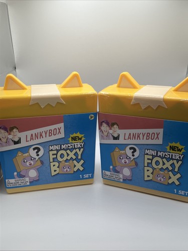 Lankybox Mini Foxy Mystery Surprise Box Ages 3 and Up Includes Figures ...