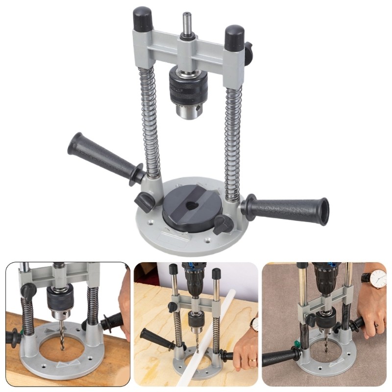 Multifunction Drill Press Jig With Depth Control And Slip Resistant ...