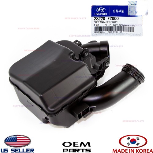 Genuine Air Cleaner Intake Resonator Duct Extension OEM Elantra Sedan ...