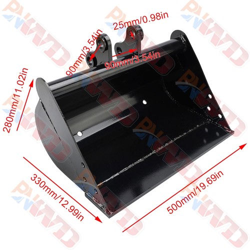 500mm Width Plain Mud Bucket Grading Attachment For Excavator,mini ...