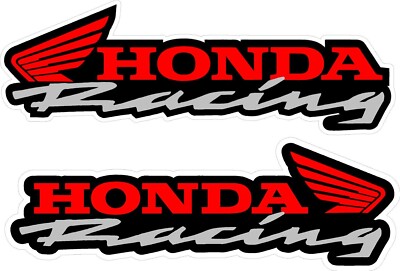 #5512p (2) 6.5" Honda Racing Honda Decal Sticker LAMINATED CBR CB | eBay