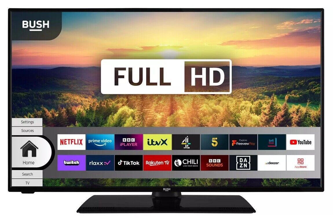 Bush DLED40FHDS 40" Full HD HDR LED Smart TV for sale online | eBay