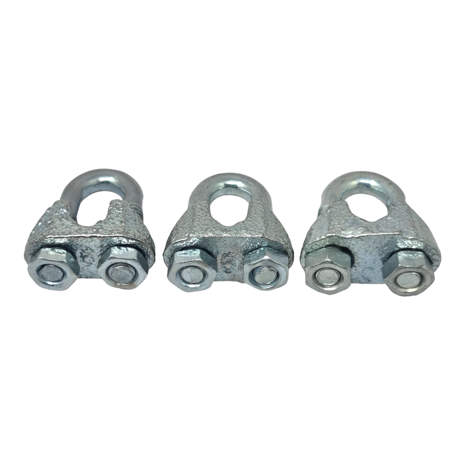 Wire Rope Grips Steel Cable Grip Clamp U Bolt 3mm 5mm 6mm 8mm 10mm 12mm ...