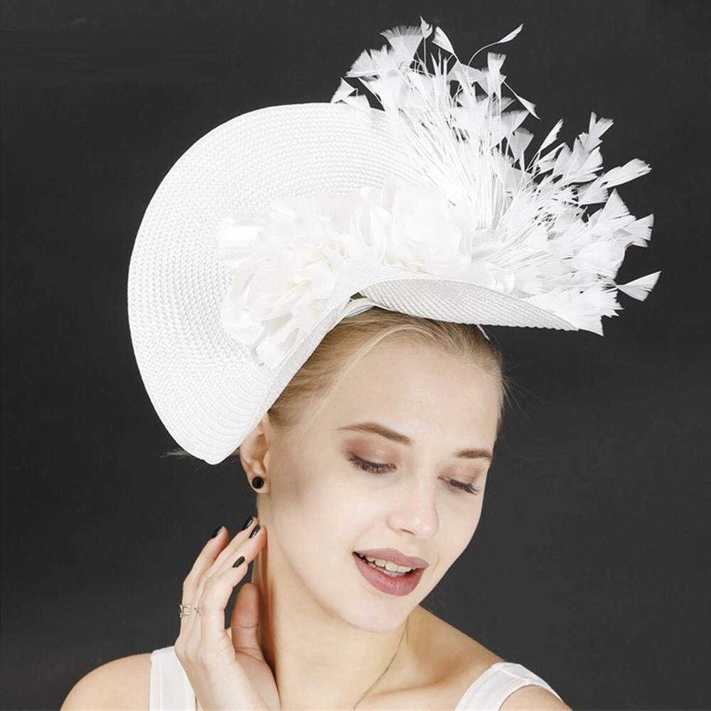 White Formal Hats For Women