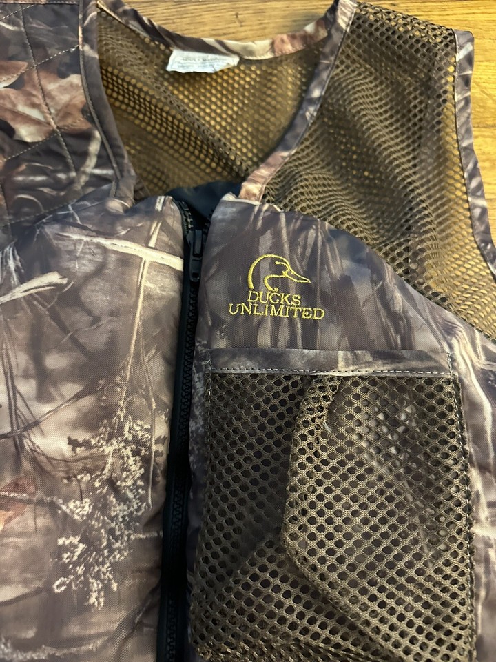 Stearns Ducks Unlimited Sport Vest Flotation Aid Adult Med Brown ...