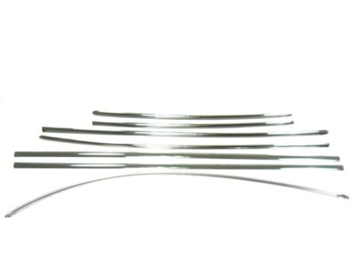 VW Side Molding Kit, Stainless Steel, MiM, (111898111B)-K001 111898111B ...