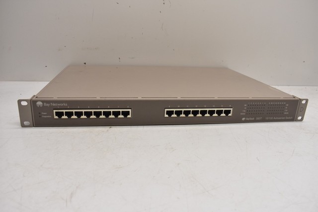 Bay Networks BayStack 350T 10/100 Autosense Switch 16 Ports for sale ...