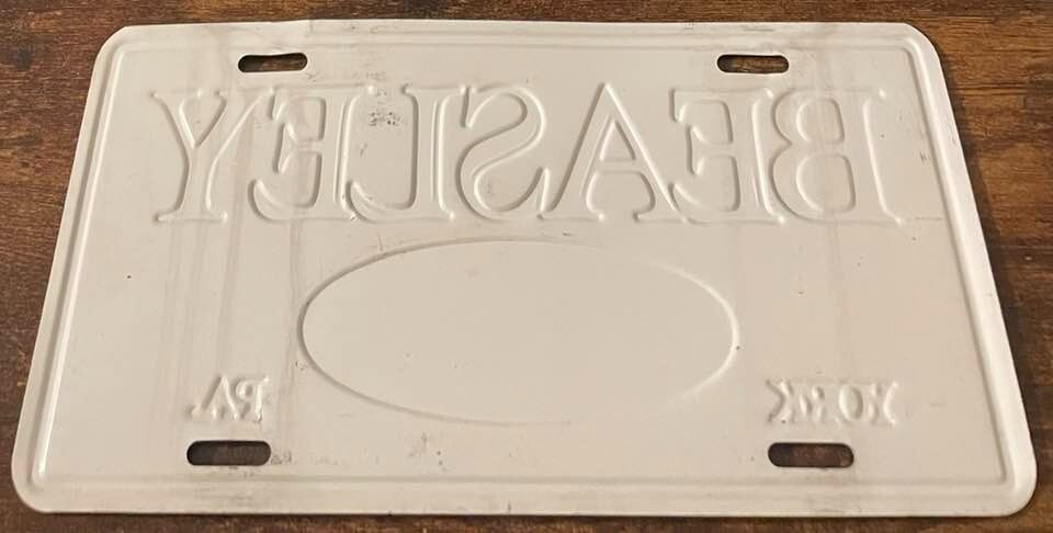 Beasley Ford Dealership Booster License Plate York Pennsylvania Dealer ...