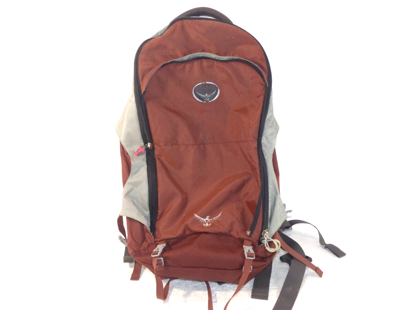 Men's Osprey Farpoint 55L Hiking Trekking Travel Backpack Red Sz L NO ...