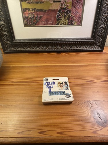 New NOS GE Flash Bar II For Polaroid Instant Film Cameras SX70 Vintage ...