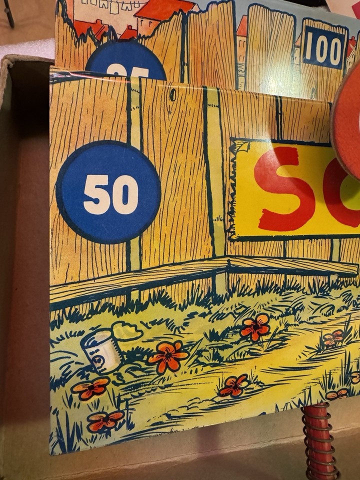 Scat The Jumping Cat Carnival Game Complete Working Vintage | eBay