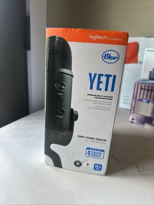 Blue Yeti Logitech Professional Multi-Pattern USB Condenser Microphone ...