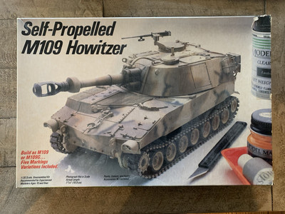 Italeri M109 Howitzer Model Kit-New | eBay
