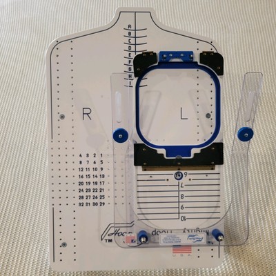 Hoop Mater/Mighty Hoop Machine Embroidery Hooping Station For 5x5 Hoop ...