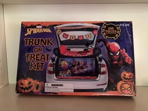 Marvel Spider-Man Trunk or Treat Kit 200 Pieces Unopened from 2021 ...