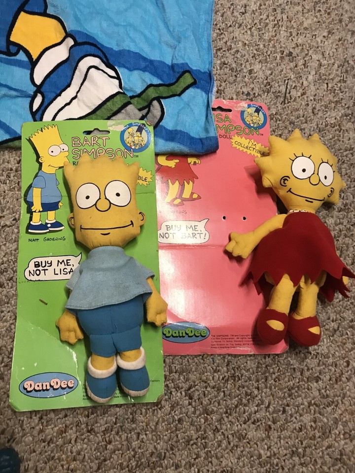 HUGE LOT OF SIMPSONS MEMORABILIA BOX 1 | eBay