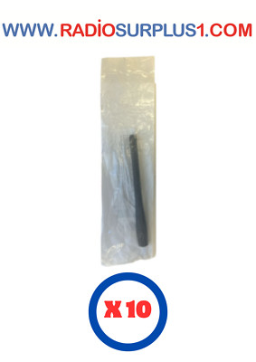 10 x Motorola PMAD4069 Antenna XPR6000 Series 160-174Mhz VHF + GPS Whip ...