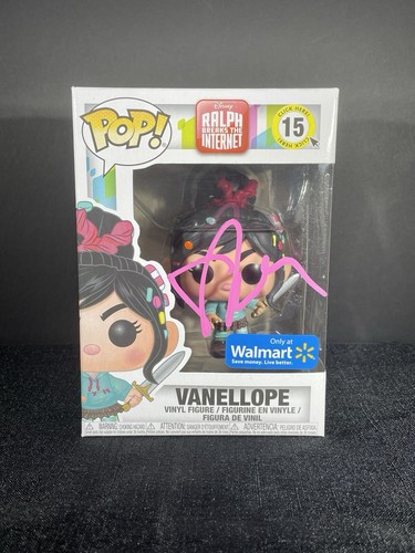 Wreck It Ralph Vanellope Funko Pop Signed/Autographed by Sarah ...