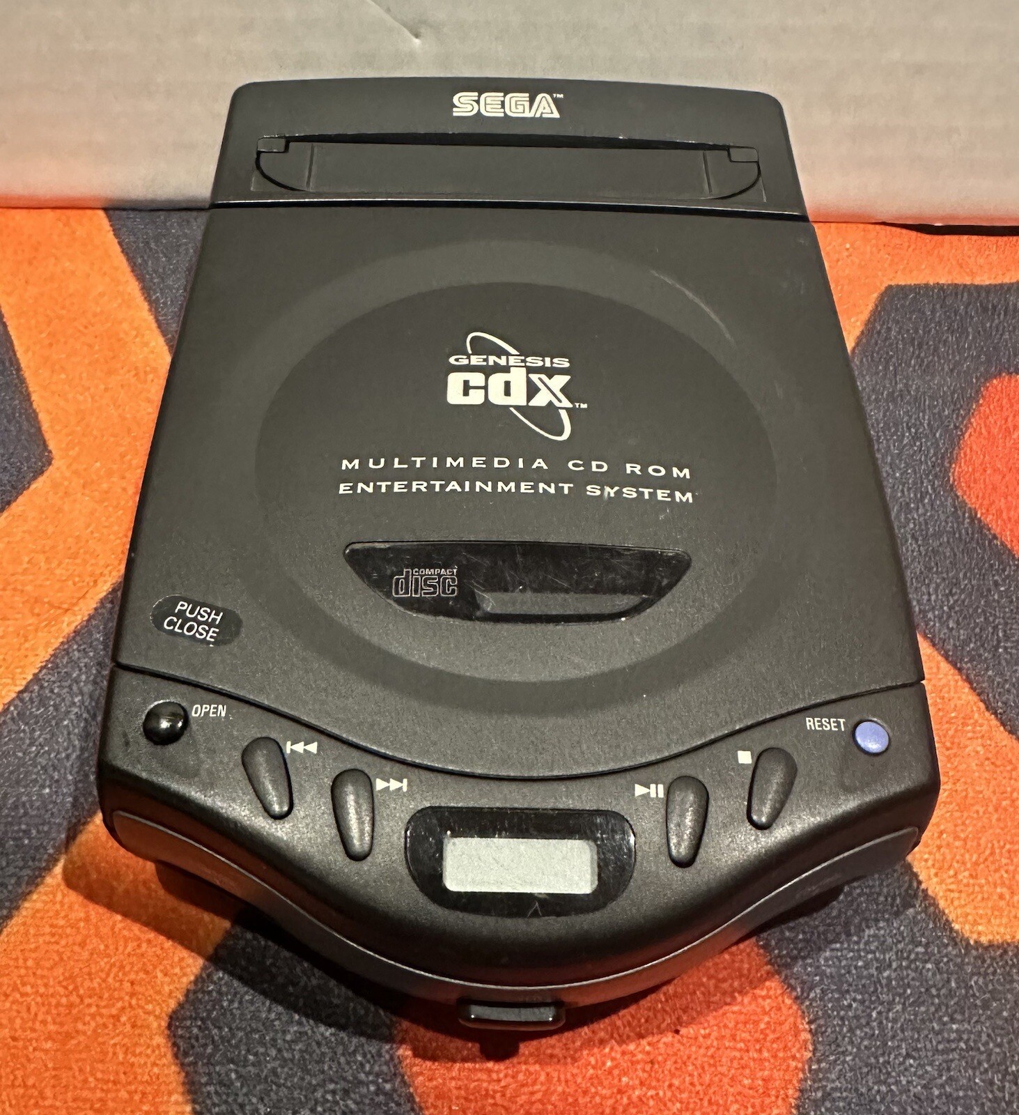 Sega Genesis CDX CD Video Game System w/ Manual (FULLY RECAPPED & NEW ...