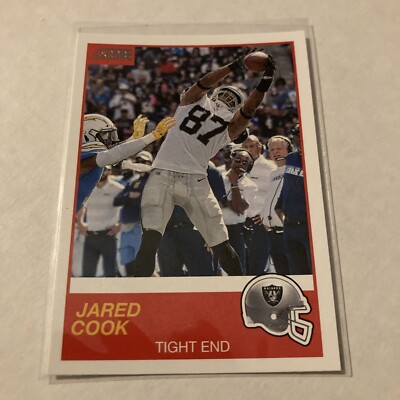 2019 Score Football #34 Jared Cook Raiders | eBay