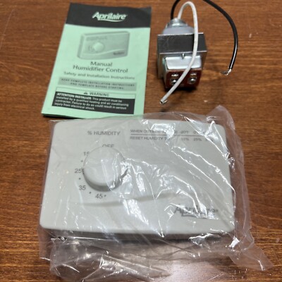 Aprilaire 4655 Manual Humidistat With 24V Transformer | eBay