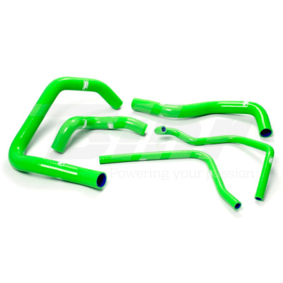 SAMCO KIT MANICOTTI TUBI RADIATORE VERDE KAWASAKI NINJA ZX6R 1998-2002 ...
