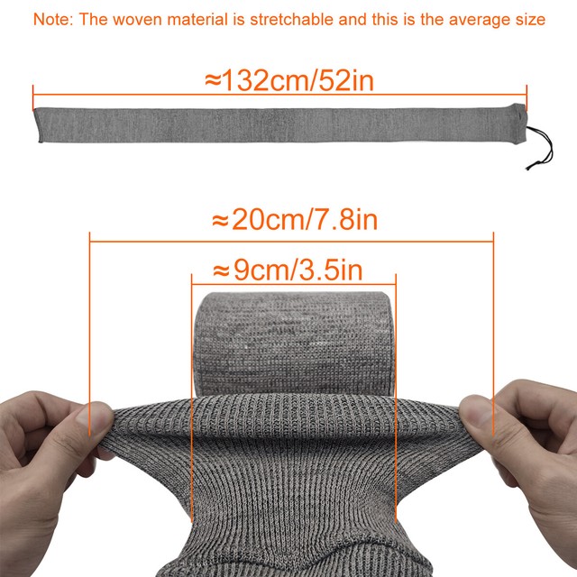 Allen 13160 52-inch Knit Gun Sock - Grey for sale online | eBay