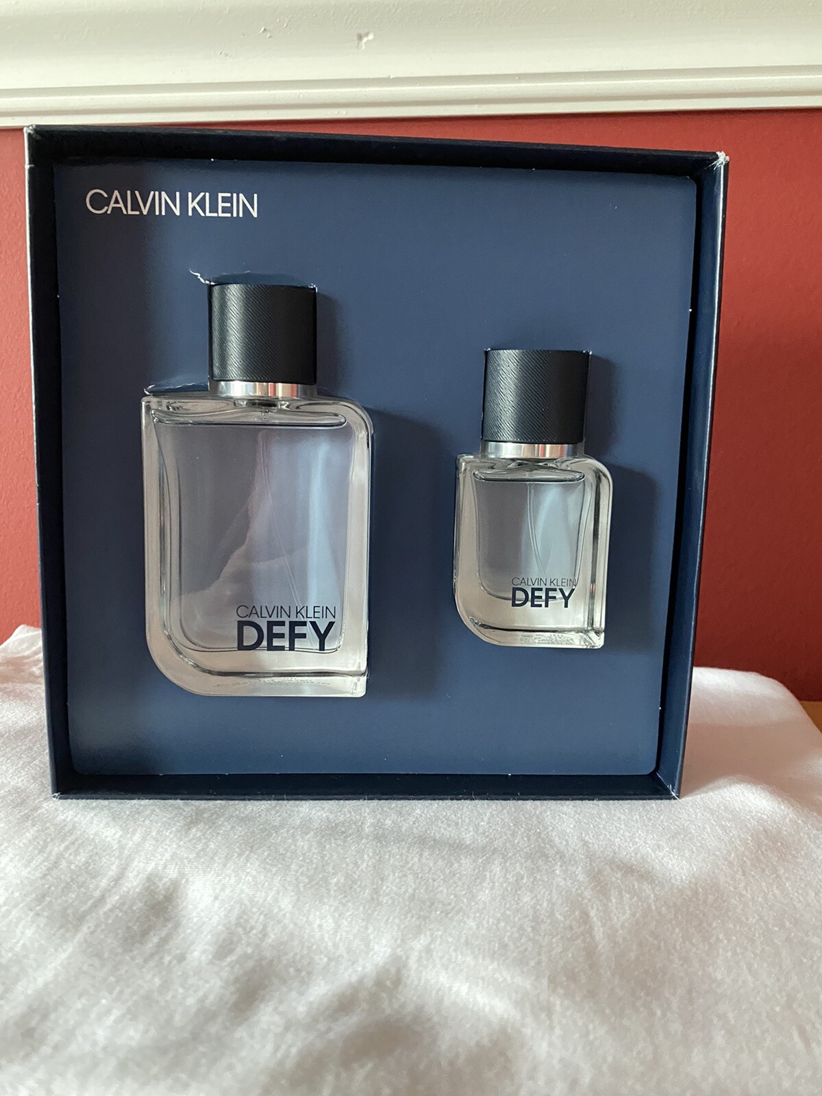 Calvin Klein Defy Cologne 3.3 oz Eau De Toilette 100 ml Spray Set ...