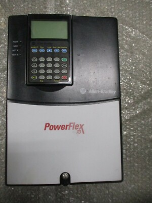 Allen Bradley 20AE011A0AYNNNC0 PowerFlex 70 Drive 10/7.5HP 600VAC Ser A ...