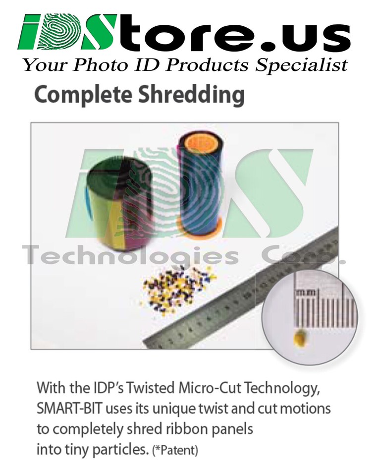 IDP Smart-Bit Ribbon Shredder for Security Assurance P/N 651577 | eBay