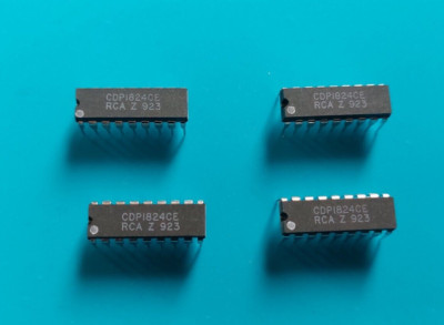 CDP1824CE RCA 32-word x 8-bit fully static CMOS RAM - Genuine NOS- (NEW ...